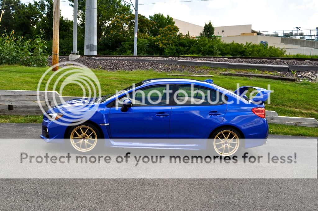 FS: (For Sale) 2015 STi Launch Edition Gold BBS wheels/tires - NASIOC