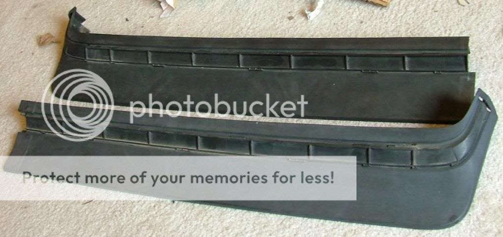 FS: CGT Rear Bumper Trim; top lip trim & rear bumper side caps | VW ...